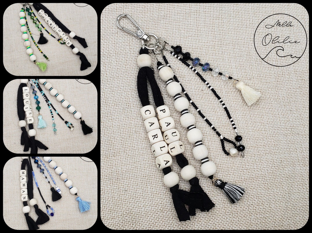 Bag Charm, Phone, Key Ring, or Customizable Bag Pull - Etsy