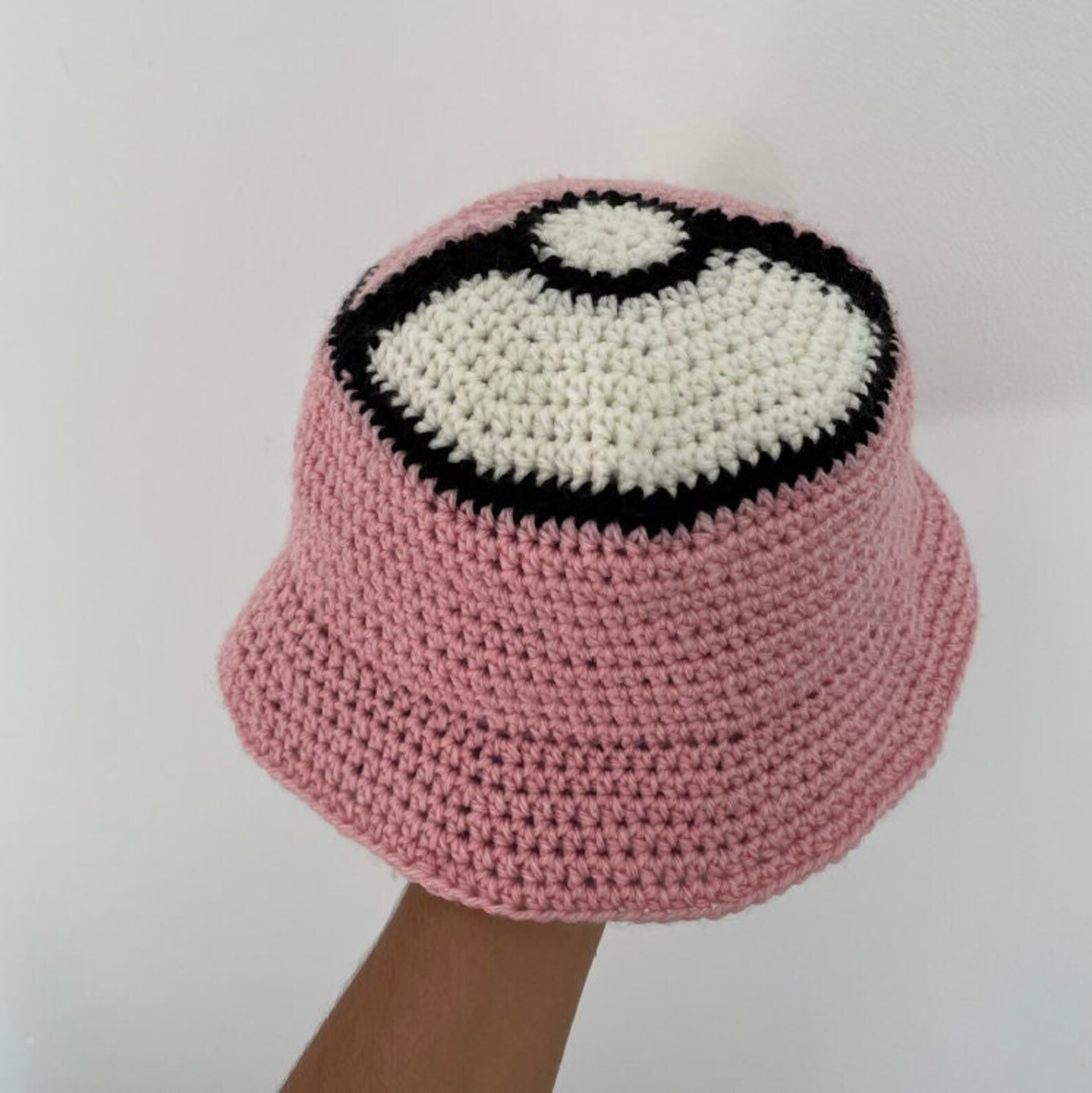 Pokemon Pokeball Crochet Bucket Hat Pattern - Etsy