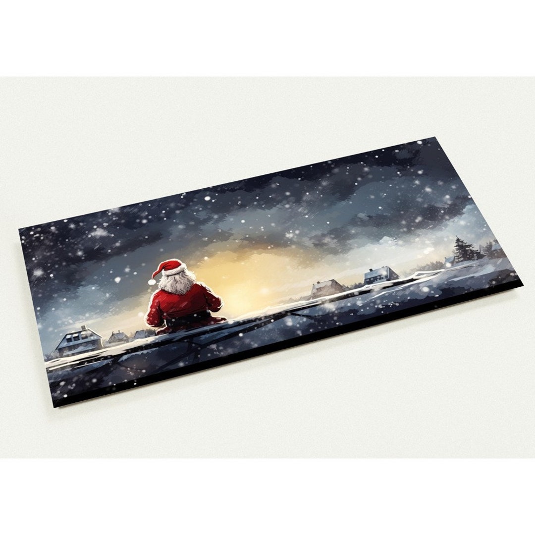 10 Santa Claus City Christmas Cards Set of 10 Postcards (2 Sided ...