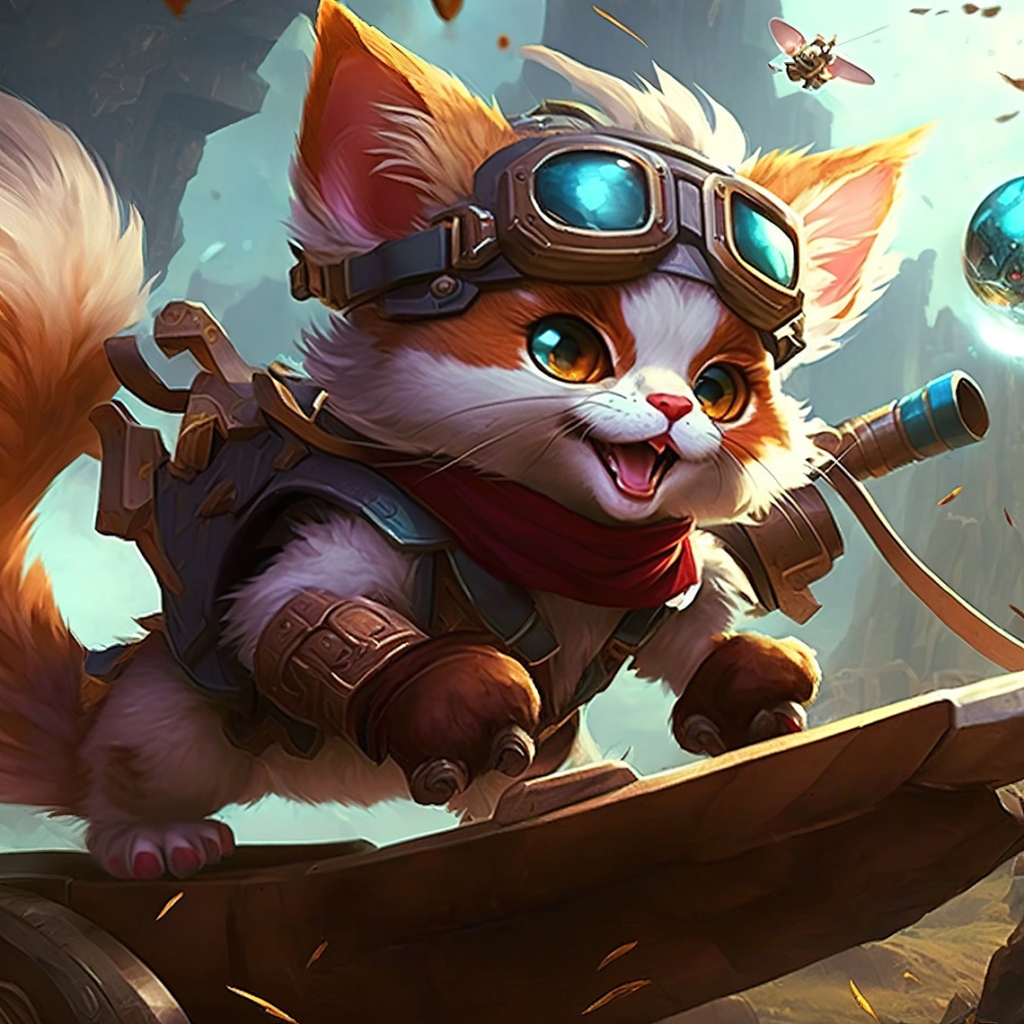 Armed Cat, Video Game, Shooter, Digital Download - Etsy