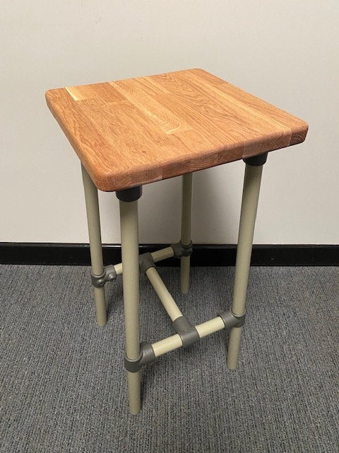 Hand Made Custom Painted Solid Oak Stools Various Sizes - Etsy