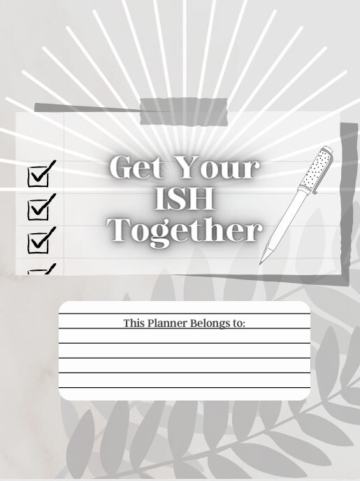 Grey Minimalist Printable Planners for Daily Routines - Etsy