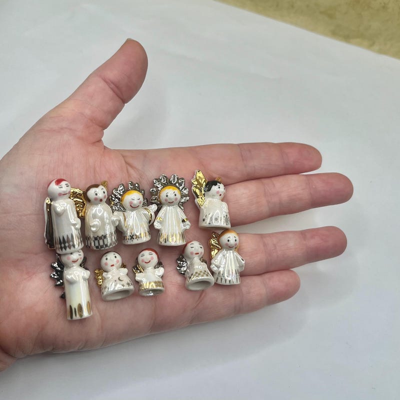 Angels Figurines Porcelain - Etsy