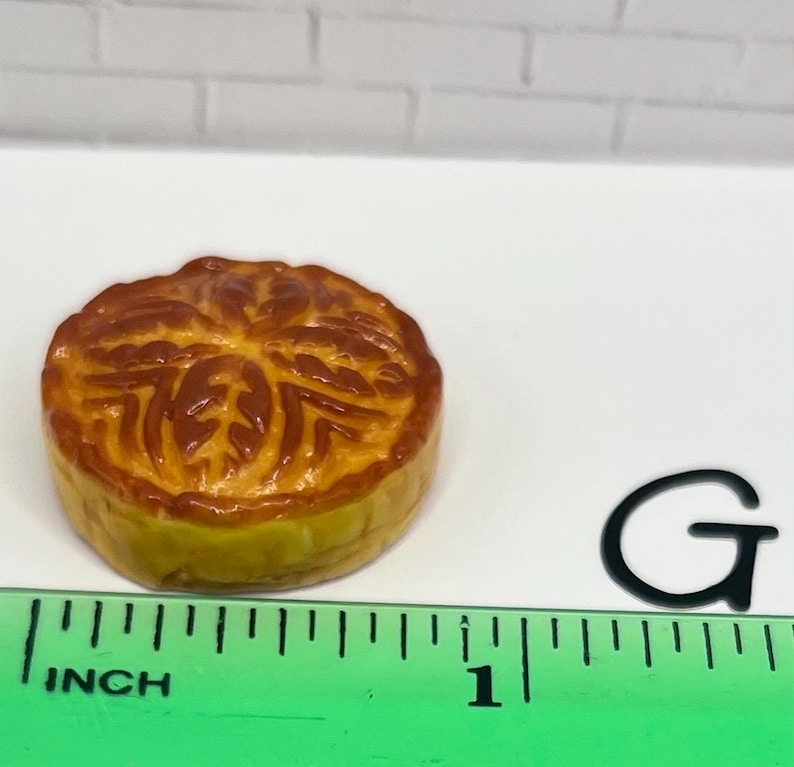 Tiny French Bakery Baked Goods Pastries: Porcelain Replicas Dollhouse ...