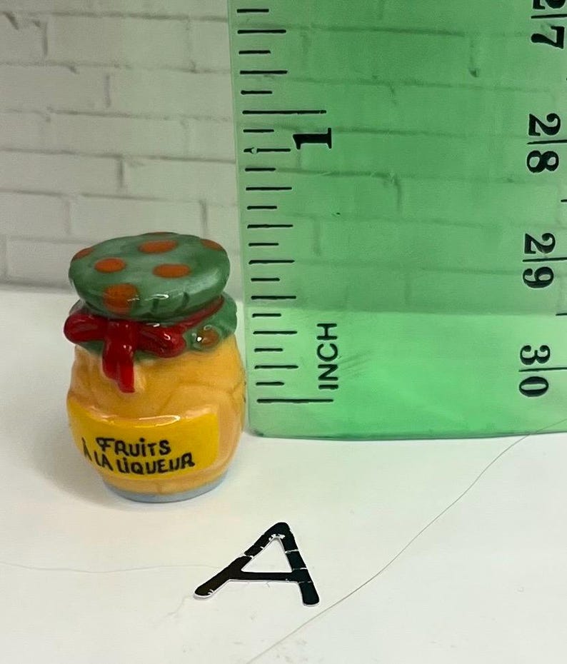 Tiny Food and Drinks: Candy Jar Flour Canister Container Berry ...
