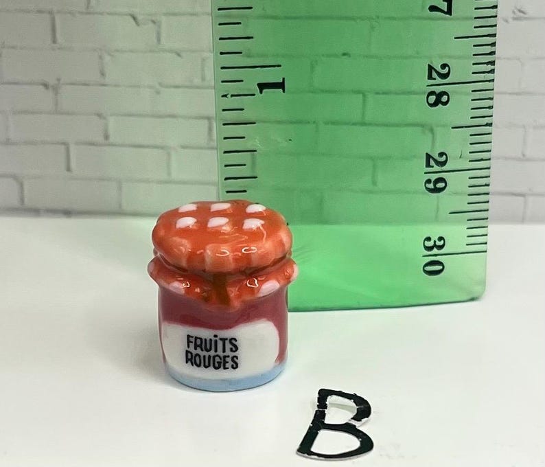 Tiny Food and Drinks: Candy Jar Flour Canister Container Berry ...
