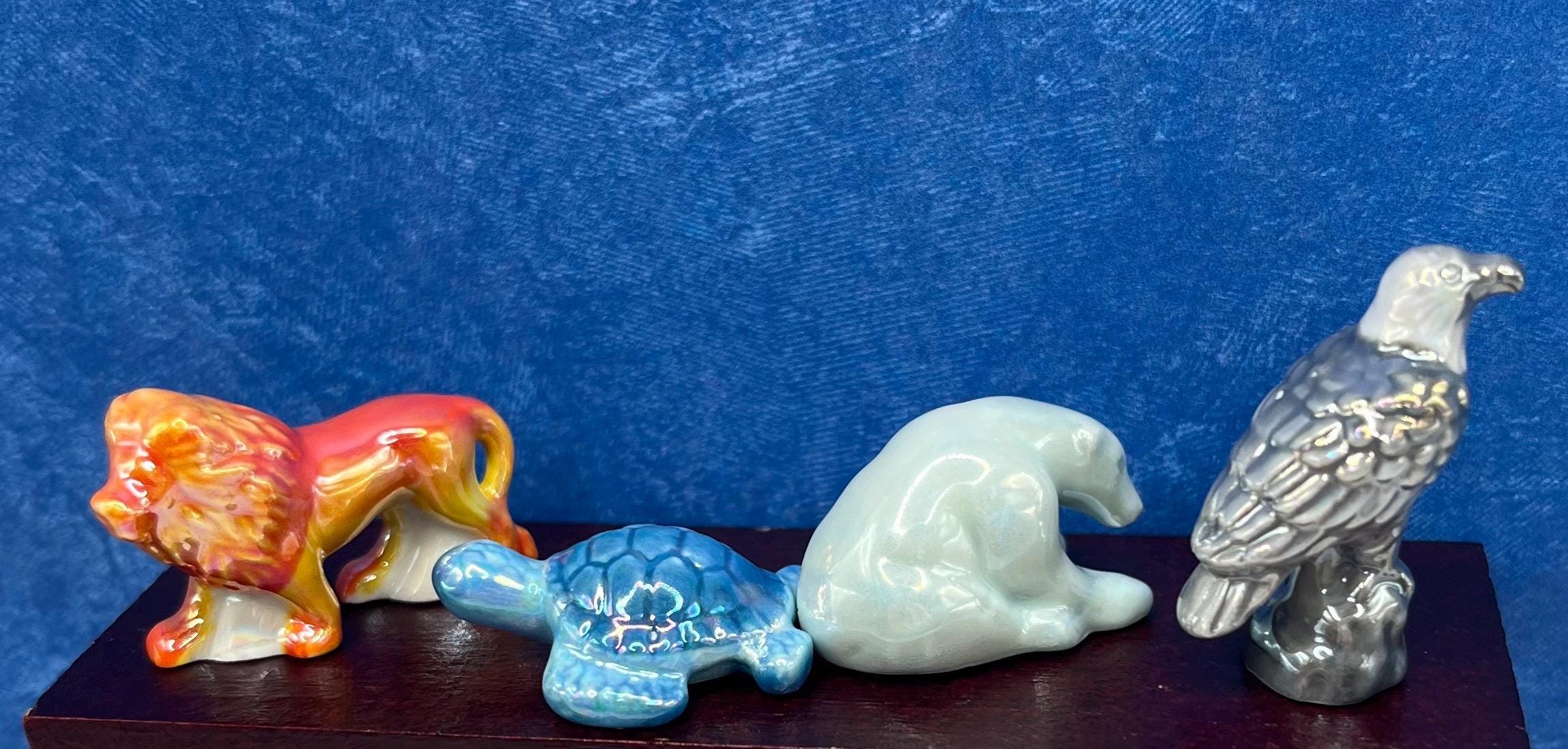 Tiny Iridescent Animals: Daum Museum Art Blue Sea Turtle Silver Bald ...