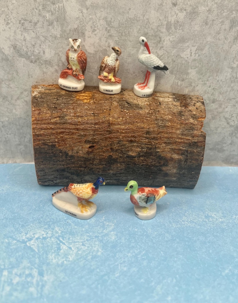 Tiny Owls Ducks and Birds: Owl Eagle Stork Pheasant Mallard Duck ...