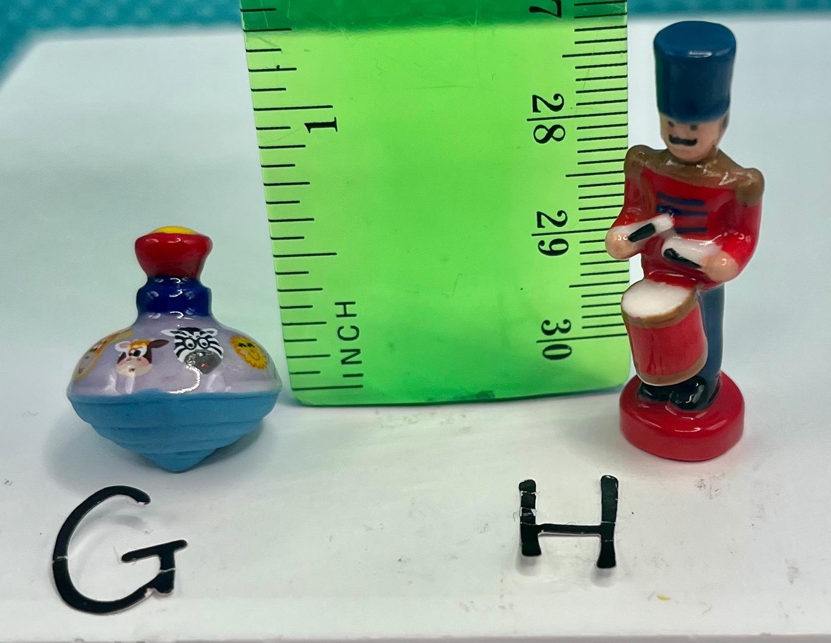 Tiny Old Toys: Wobble Clown Robot Top Pinocchio Teddy Bear Dog Baby ...