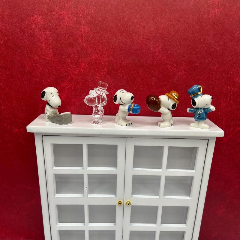 Snoopy Set Figurines - Etsy