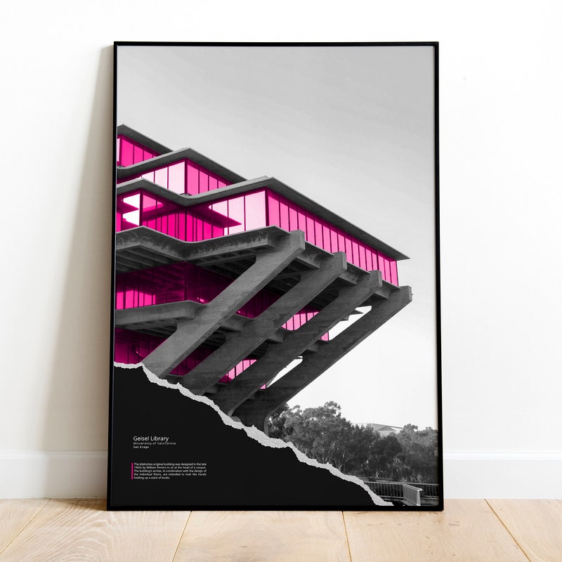 Brutalist Photo Poster - Etsy
