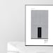 Azuma House by Tadao Ando, Minimalist Poster - (digital Download) - Etsy