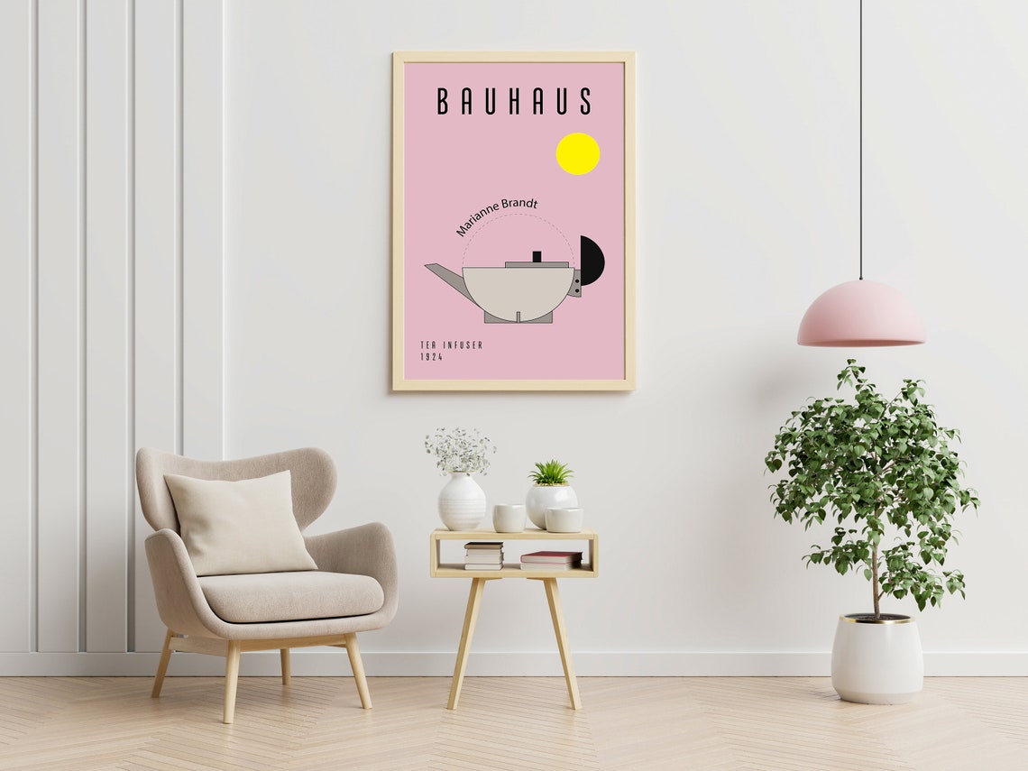 Bauhaus Posters of Kitchen Tableware Designs by Marianne Brandt ...