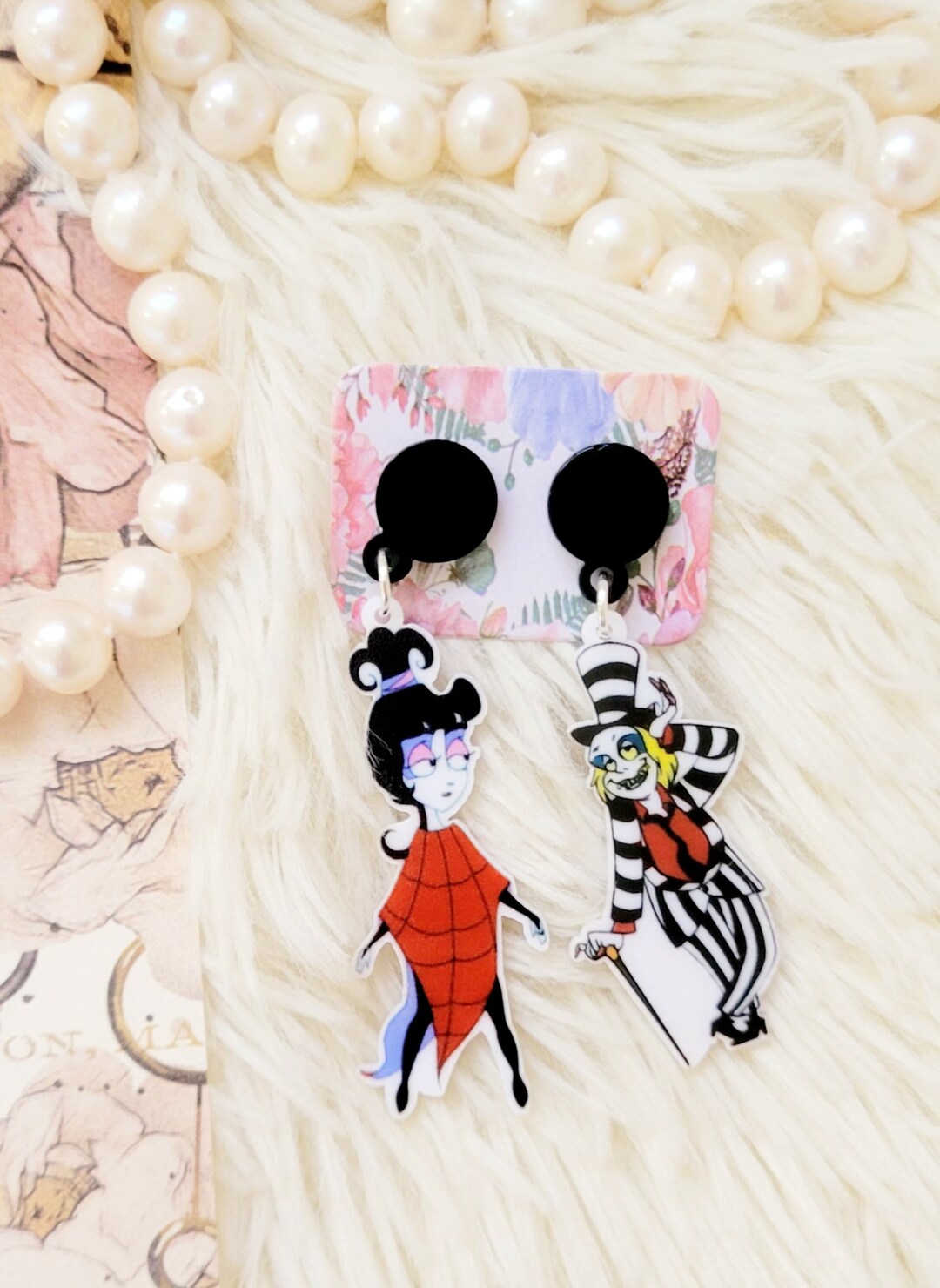 Halloween Earrings, Movie Character Earrings, Librarian Earrings ...