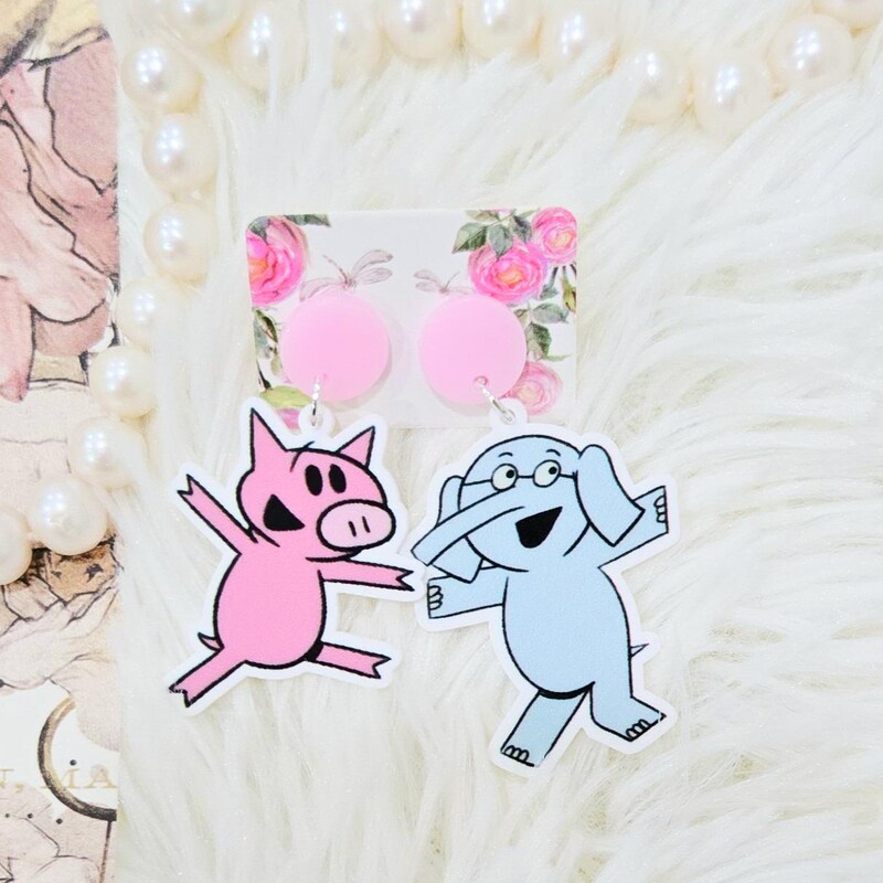 Fun Character Earrings - Etsy