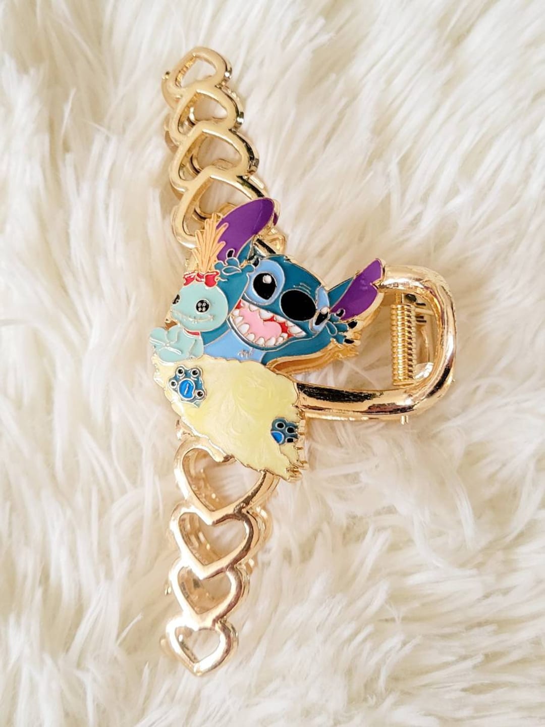 Lilo Stitch Hair Clip, Stitch Hair Claw, Stitch Hair Accessory - Etsy