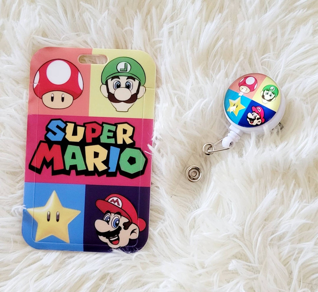 Gamer Badge Holder, Video Game Badge Holder, Gamee Badge Reel, Teacher ...