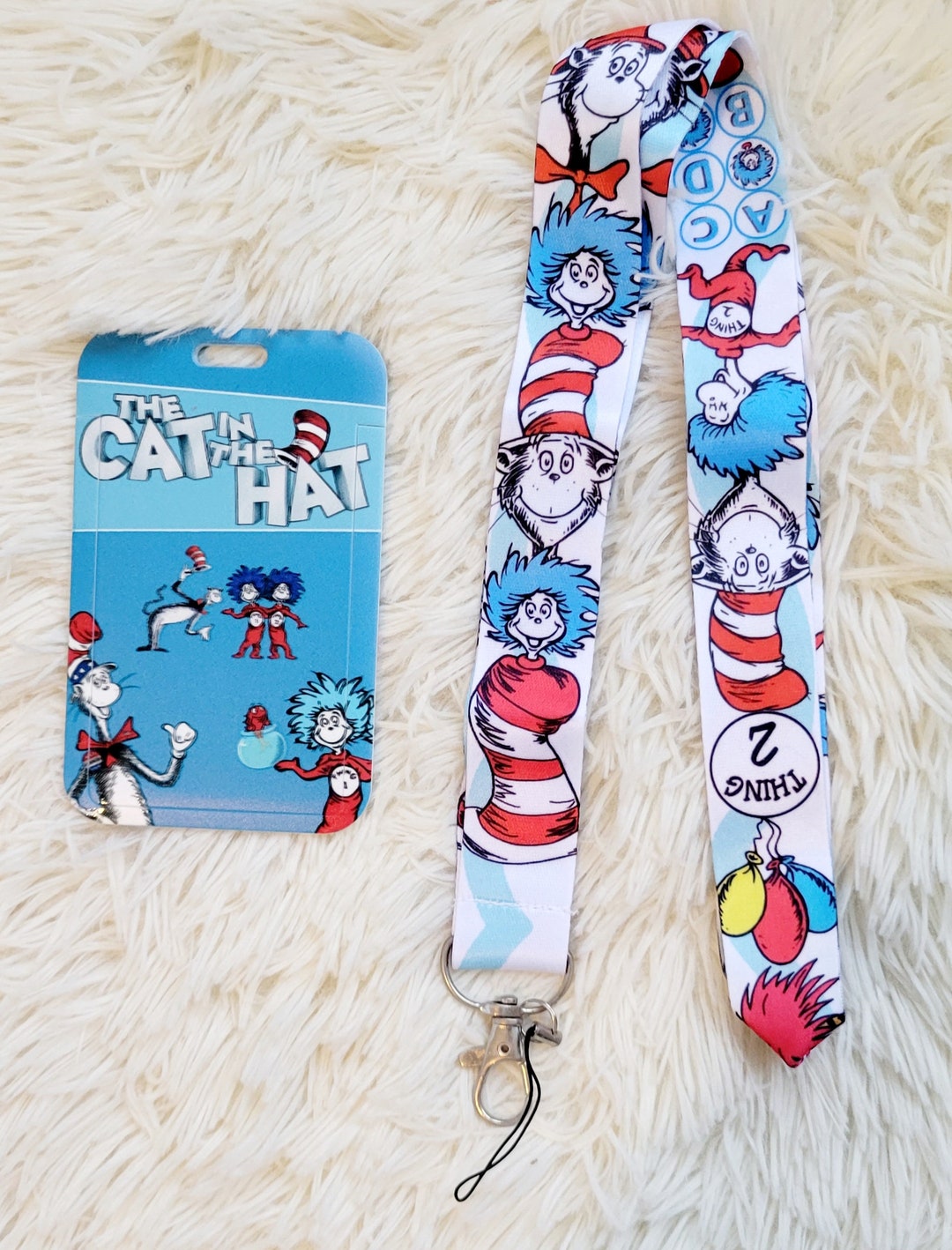 Cat Lanyard, Book Character Lanyard, Read Across America Lanyard ...