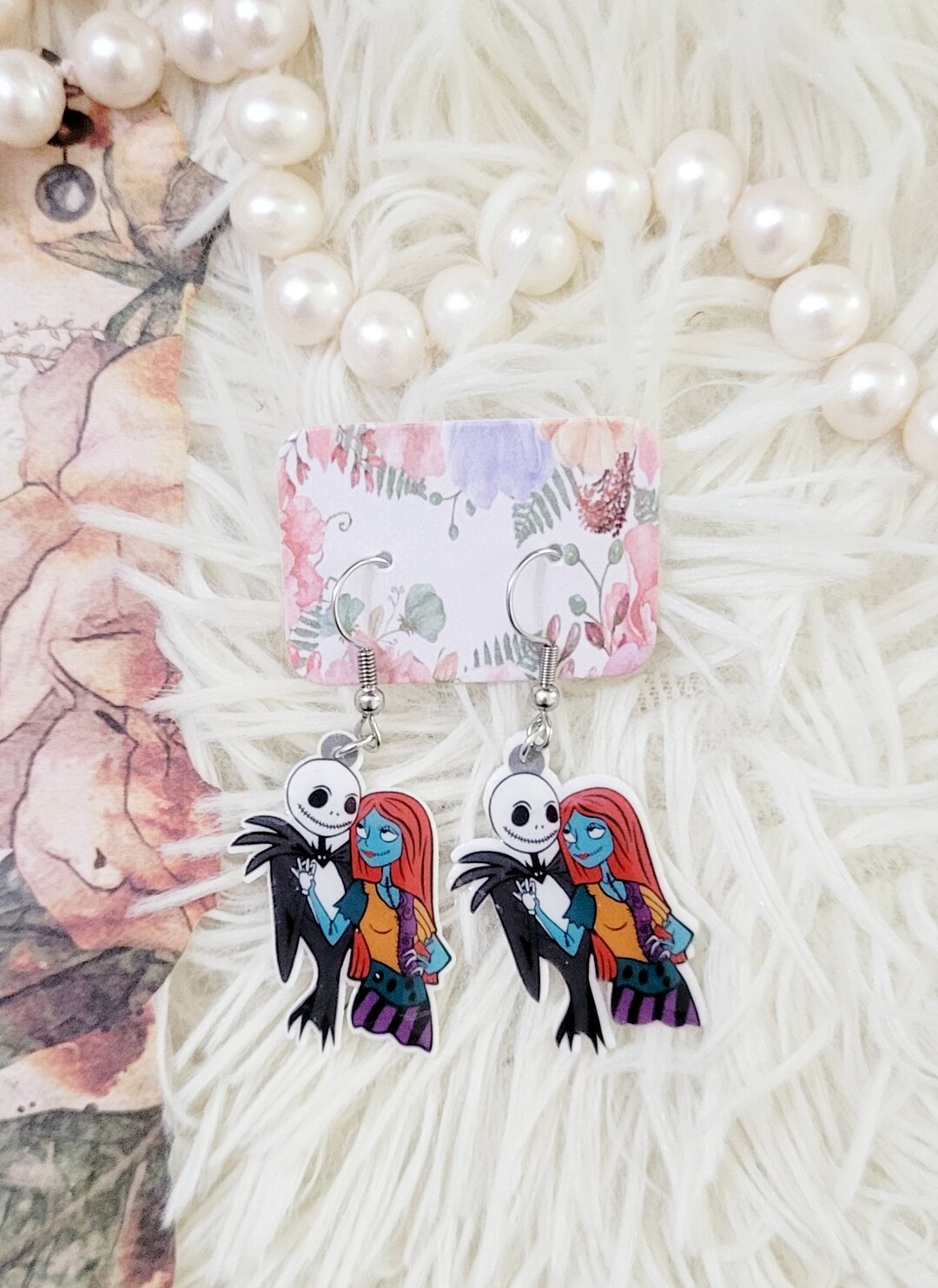 Movie Character Earrings, Christmas Earrings, Librarian Earrings ...