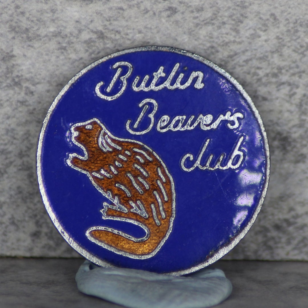 Butlins Beaver Club Enamel Pin Badge. - Etsy