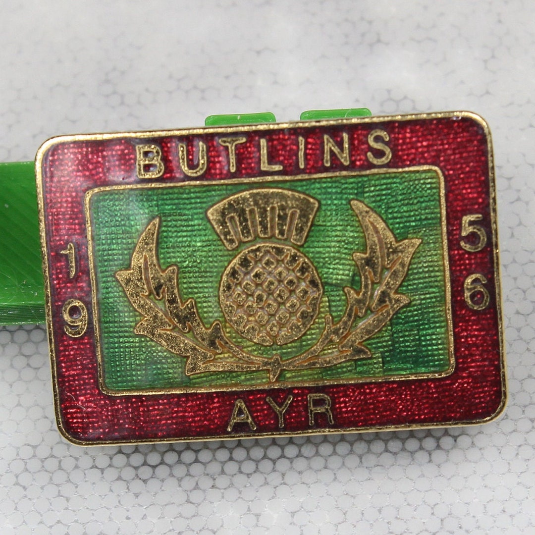 Butlins Ayr 1956 REPLICA Pin Badge. Enamel and Metal. - Etsy