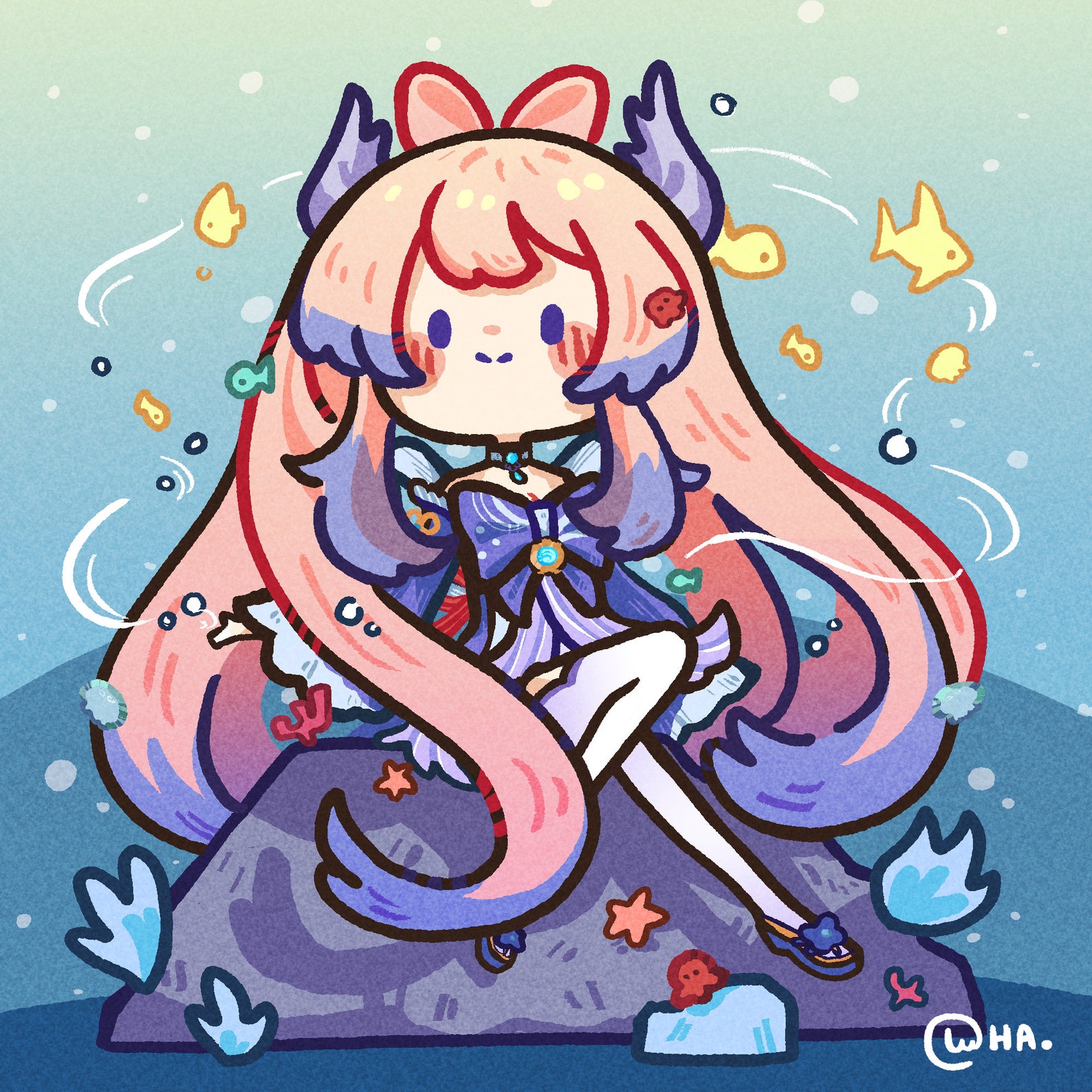 Genshin Impact Art Prints chilumi Eimiko Lumine Yae Miko - Etsy