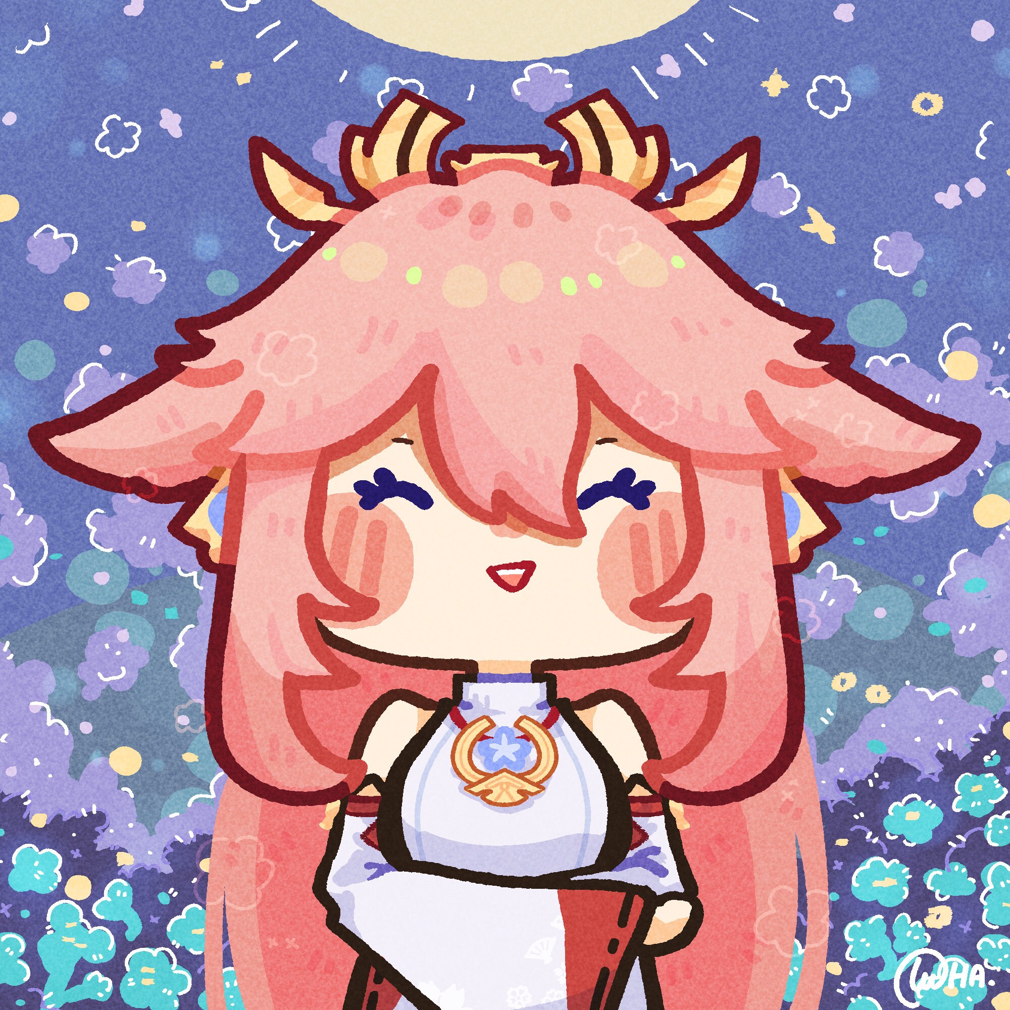 Genshin Impact Art Prints chilumi Eimiko Lumine Yae Miko - Etsy Australia