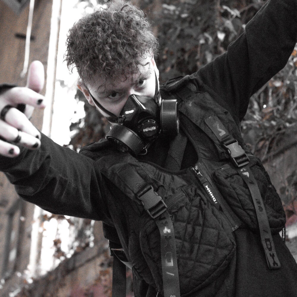 Cyber Gas Mask Techwear V2 - Etsy