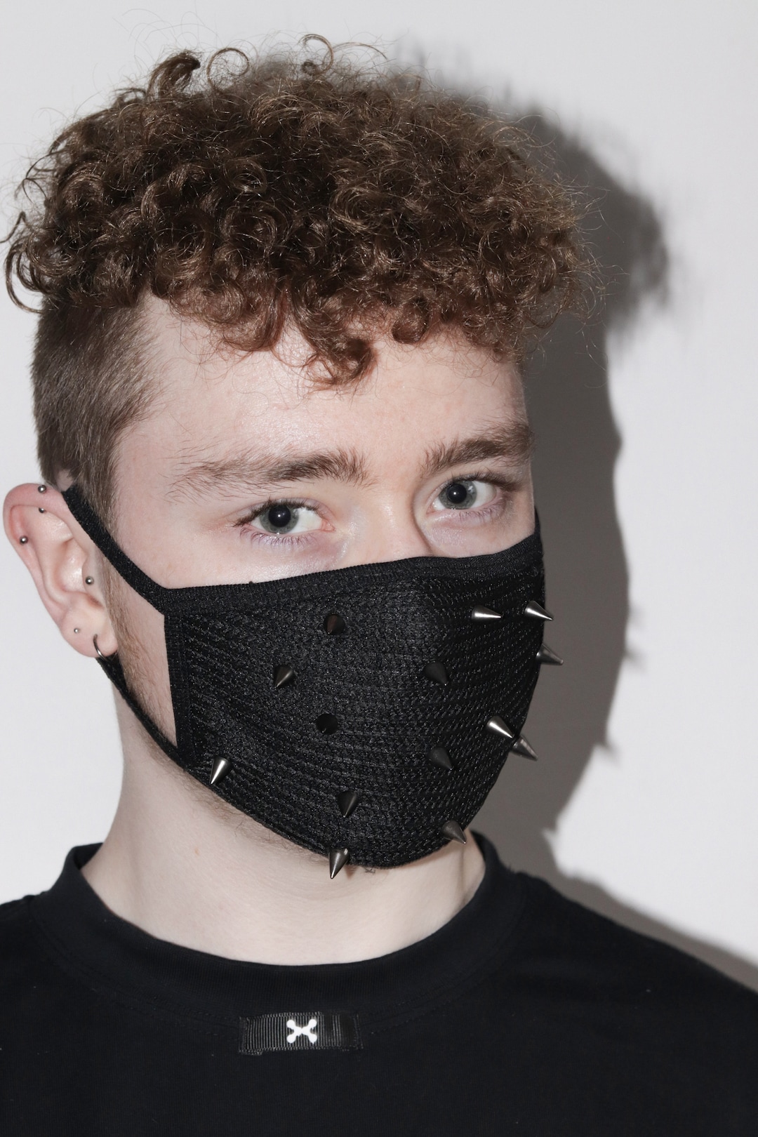 Scarlxrd Mask With Small Black Spikes - Etsy