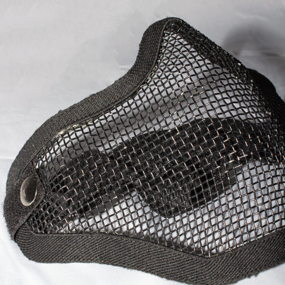 Airsoft Mask Black Techwear - Etsy