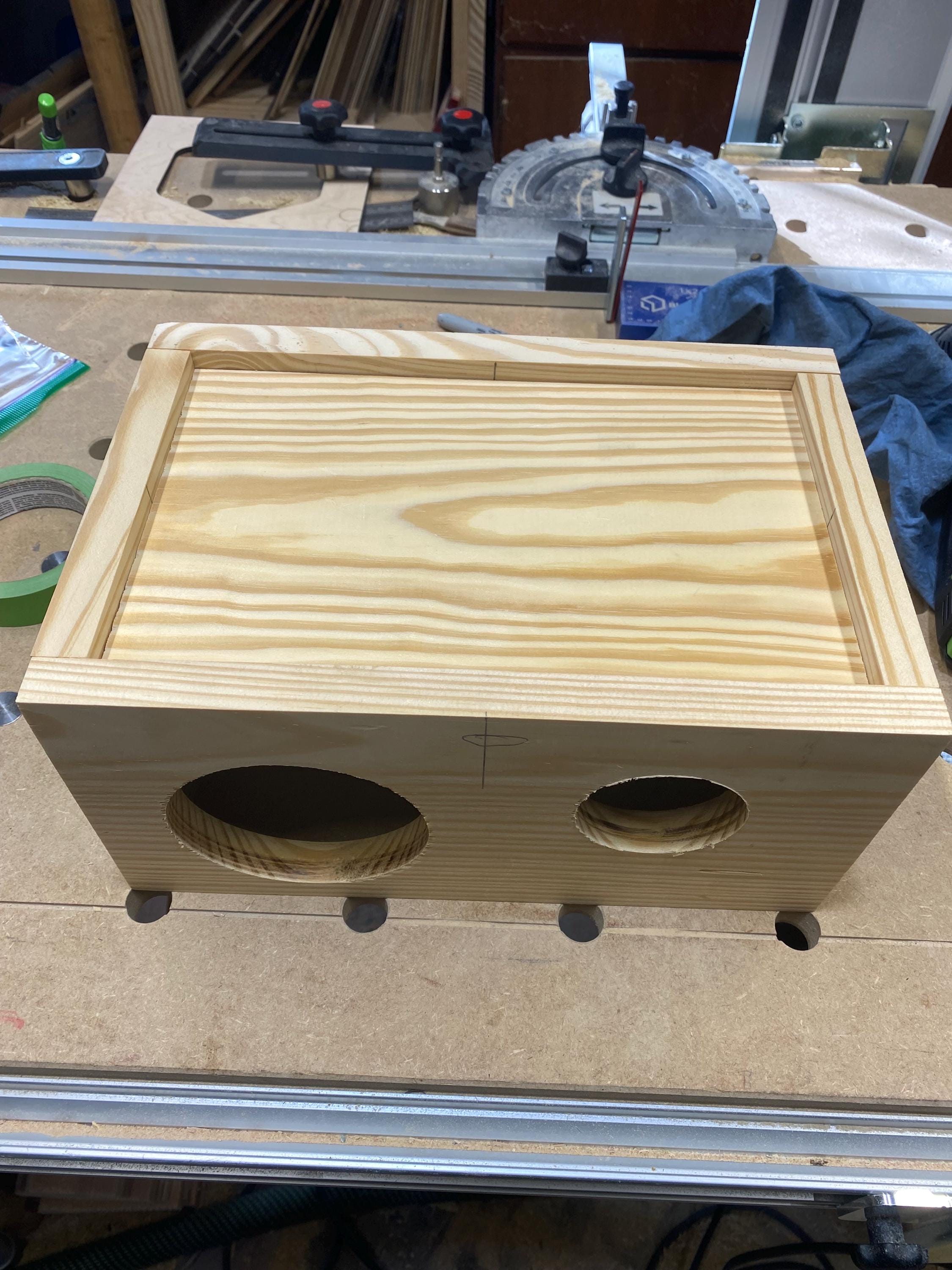 Chinchilla House Basic for Enclosures and Cages Kiln Dried Pine, Rat ...