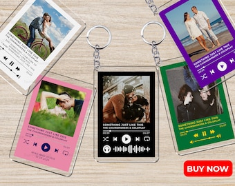 Acrylic Album Cover Keychain - Etsy