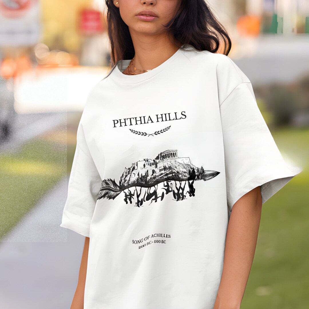 Achilles Phthia T-shirt: Greek Mythology Literary Shirt - Etsy