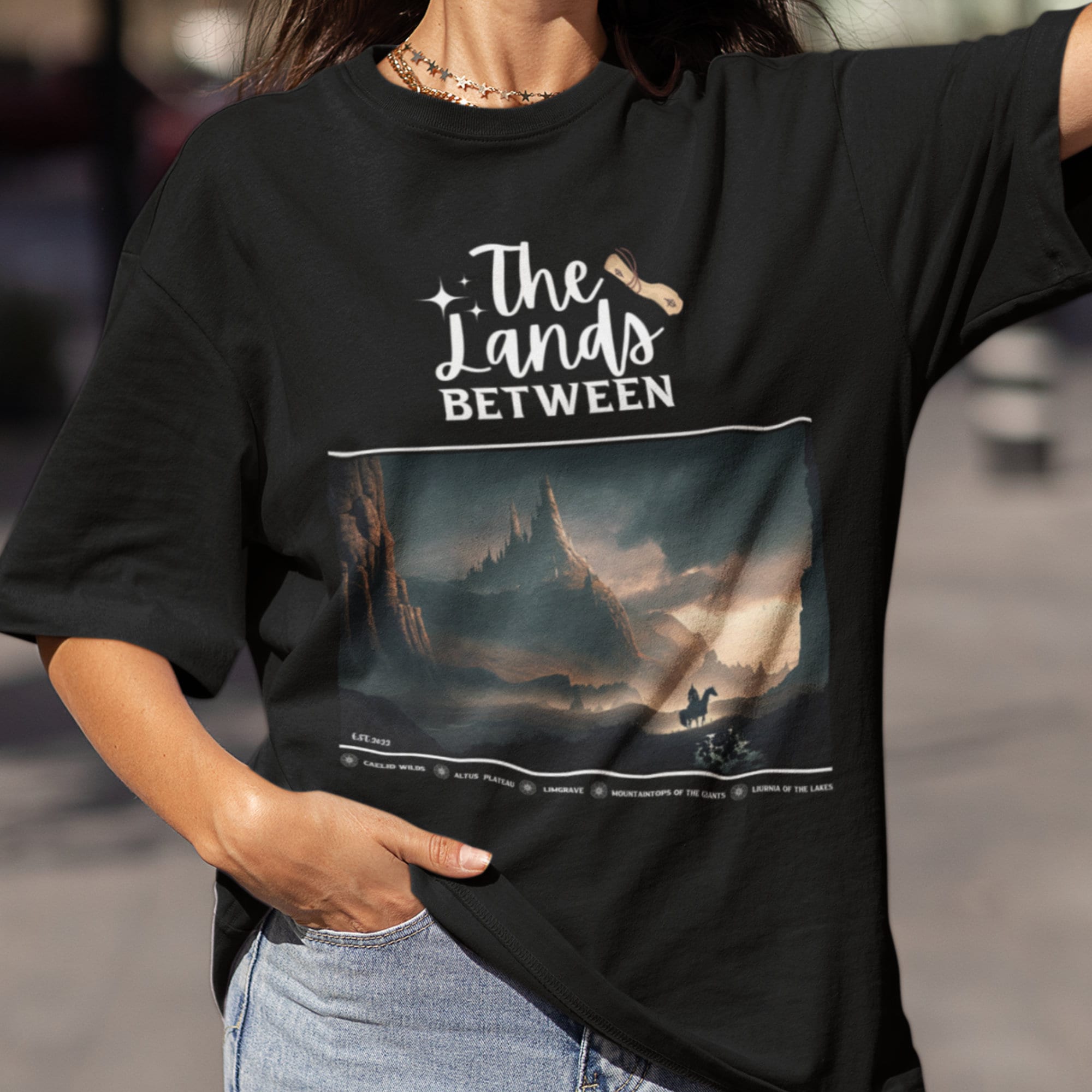 The Lands Between T-shirt, Video Game Lovers Gift Idea, E.ring Shirt ...