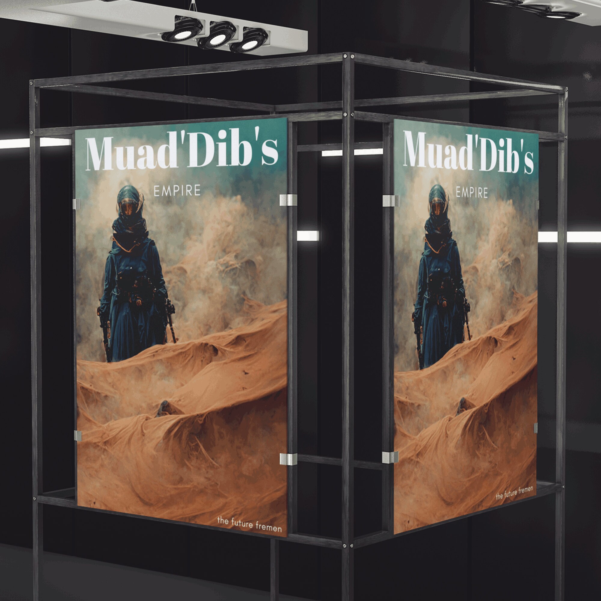 Book Lover Poster, Fremen From the Future Arrakis Poster, Muad'dib ...