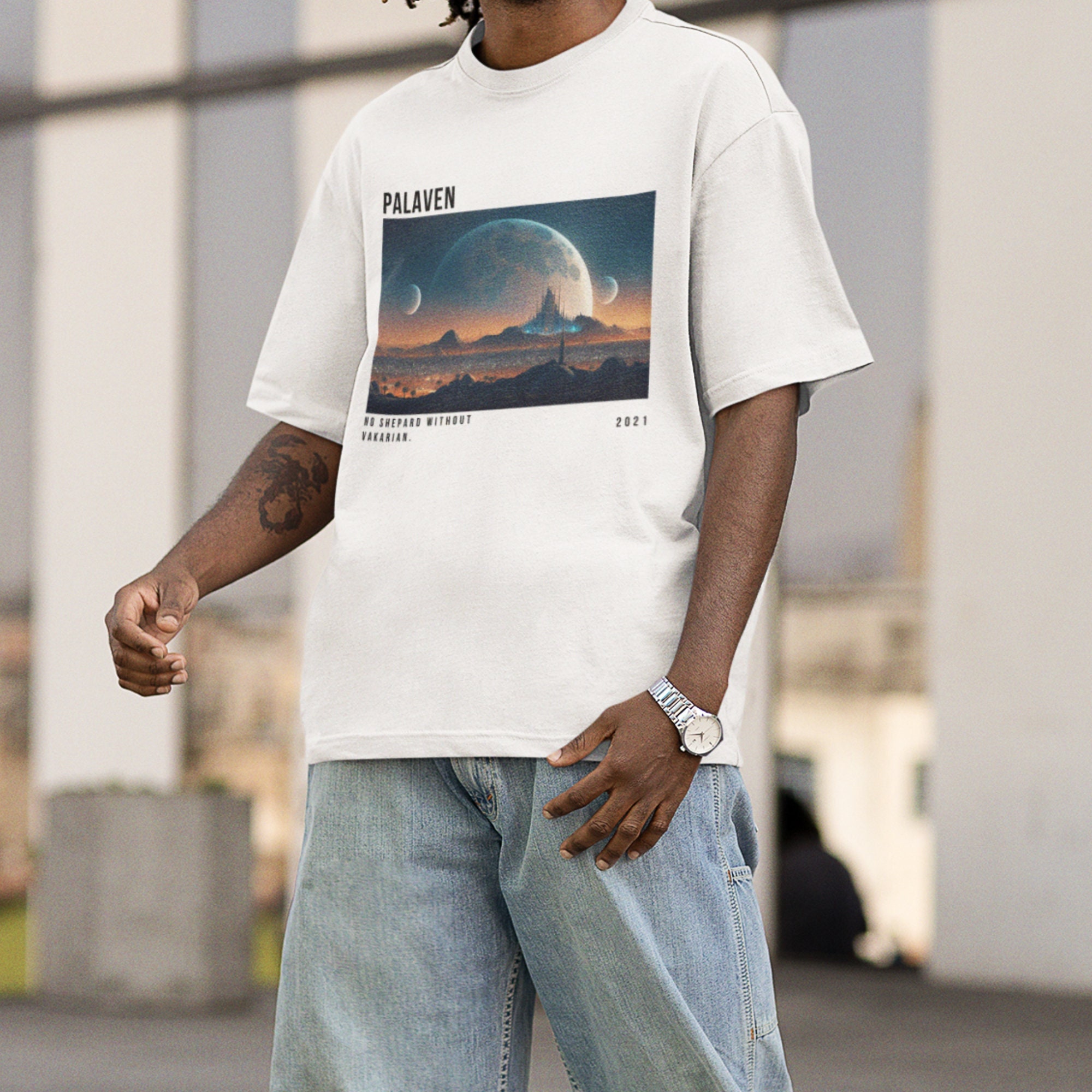 Palaven ME Video Game Shirt, Garrus T-shirt , Captain Shepard T-shirt ...