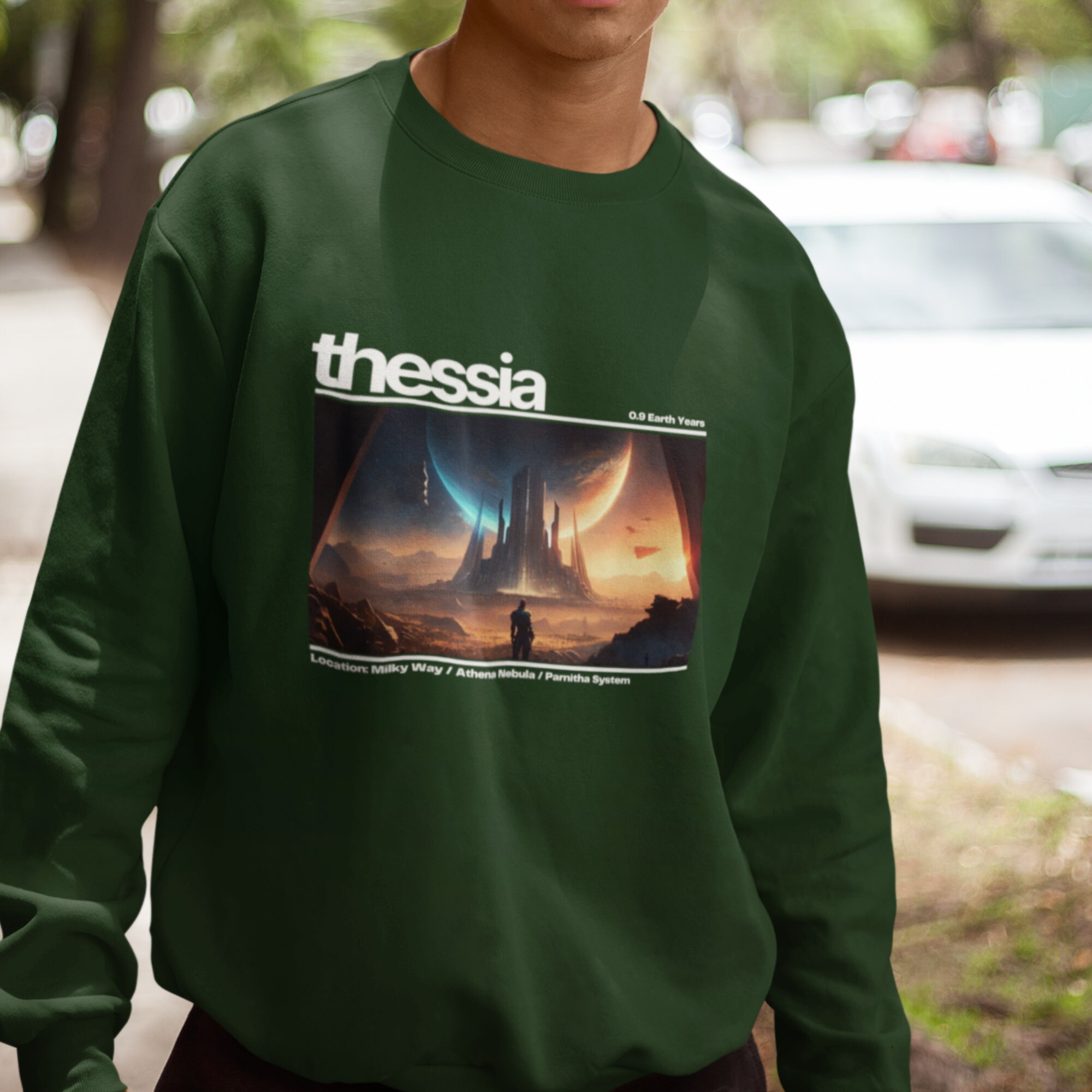 Thessia Sweatshirt, Video Game Merch, Garrus Vakarian Sweater, Captain ...