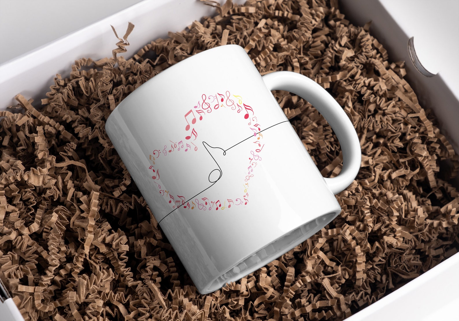 Note Music Mug, Music Png Download, Music Notes Mug Sublimation, Gift ...