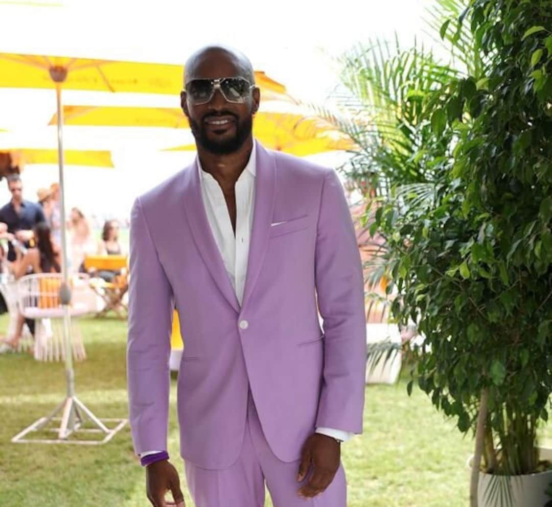 Men Purple Suits 2 Piece Formal Fashion Party Wear Wedding Groomsmen ...