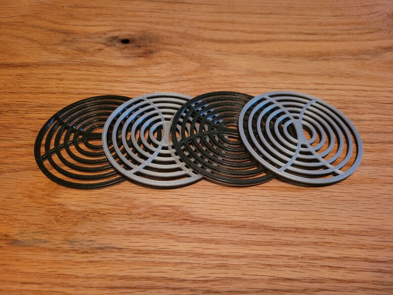 Coasters, 3D Printed, Light Weight PLA - Etsy