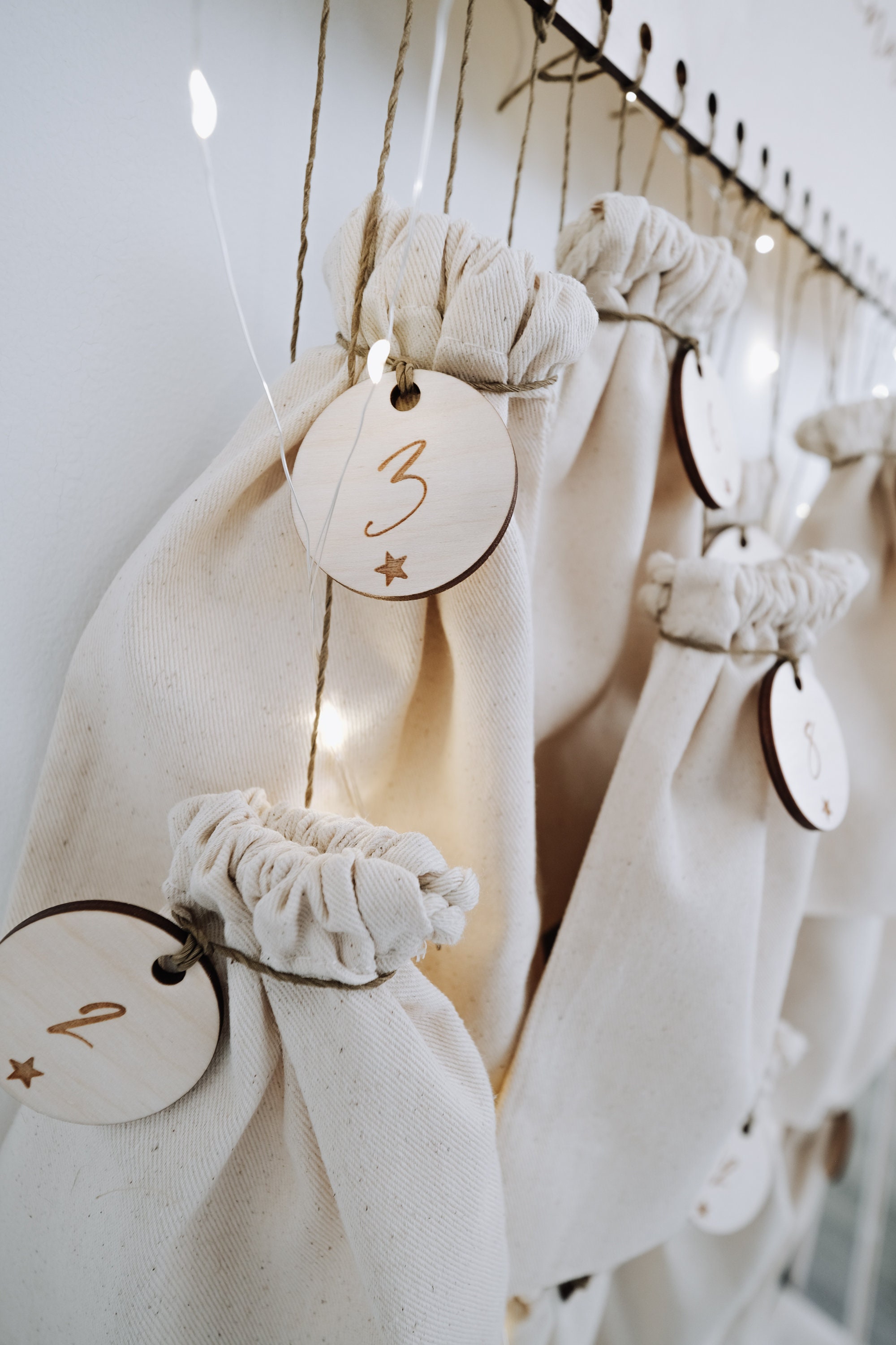 Personalized Advent Calendar With Forest Animals, Wooden Advent ...