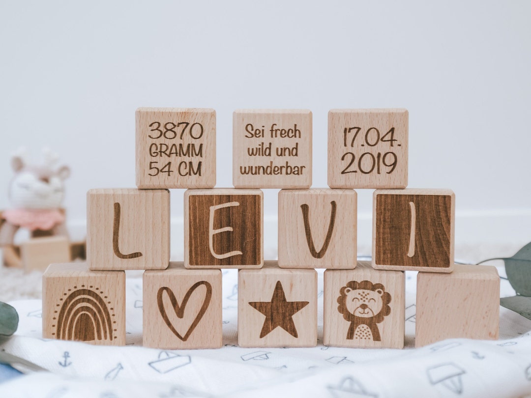 Geschenk Geburt Mit Namen