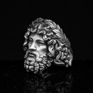Zeus Ring, Mythology Greek God Ring , Handmade 925 Sterling Silver ...