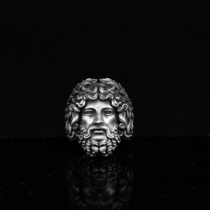 Zeus Ring, Mythology Greek God Ring , Handmade 925 Sterling Silver ...