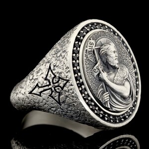 Saint John Ring, Handmade St. John Rings, Natural Stone St. John ...