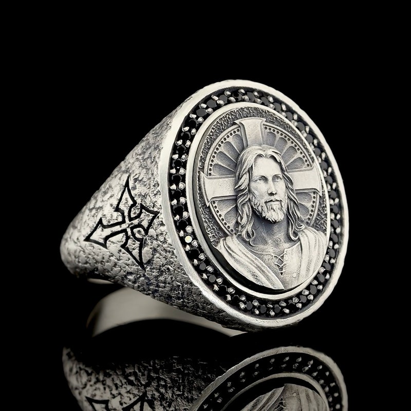 Jesus Ring - Etsy