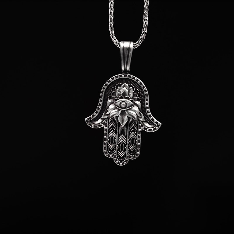 Hand of Fatima Silver 925 - Etsy