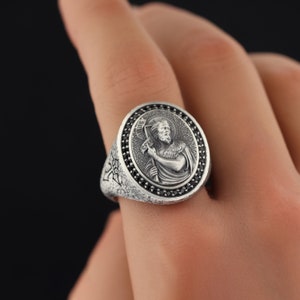 Saint John Ring, Handmade St. John Rings, Natural Stone St. John ...