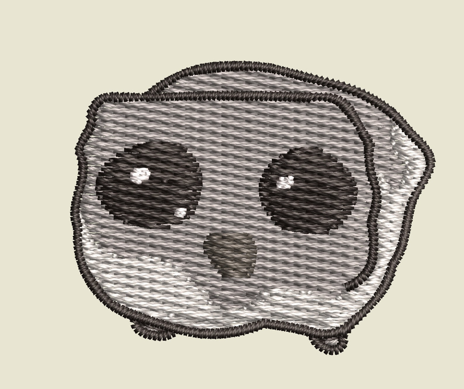 Embroydery Design - Crying Hamster Meme - Tiktok - Etsy