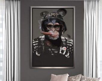 Intellectual Monkey - Etsy